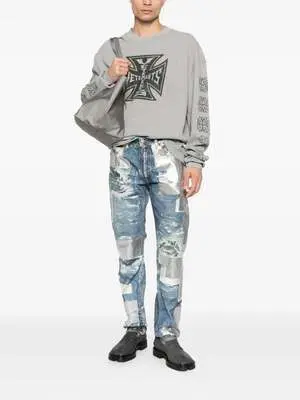Vetements Long Sleeve Printed Sweatshirt