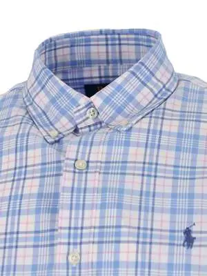Polo Ralph Lauren Classic Checked Shirt - Blue