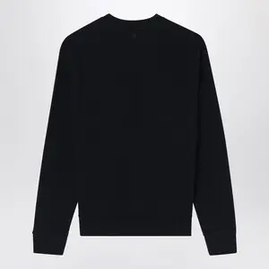 AMI Paris De Coeur Motif Sweatshirt - Black