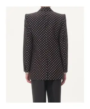 Valentino Garavani Full Body Plusdepois Print Single Breasted Peak Lapel Jacket