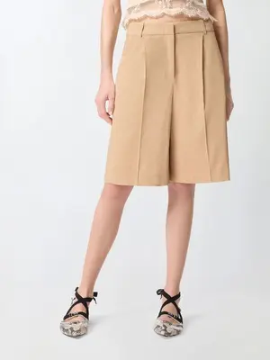 Pinko Bryana Tailored Bermuda Shorts - Light Brown