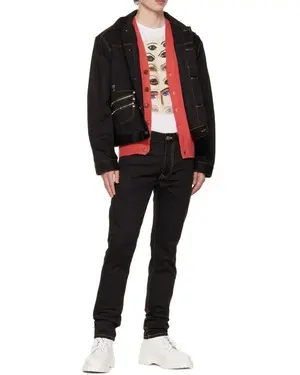 VIVIENNE WESTWOOD V-neck Knitted Cardigan - Red