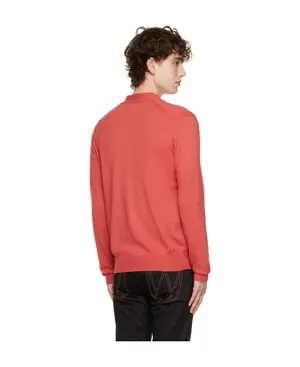 VIVIENNE WESTWOOD V-neck Knitted Cardigan - Red