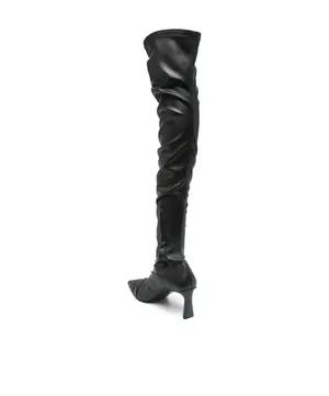 Stella McCartney Elsa Ruched Thigh-high Boots