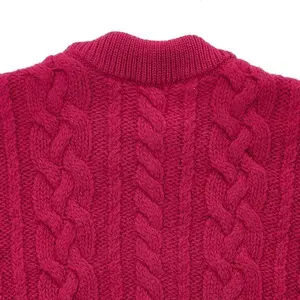 Ami Cable-knit Virgin Wool Jumper