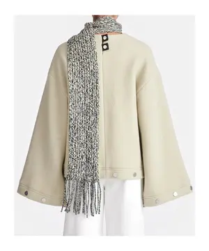 Nanushka Anwen Studded Felted Top