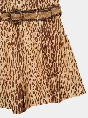 Zimmermann Cascadian Halterneck Sleeveless Playsuit