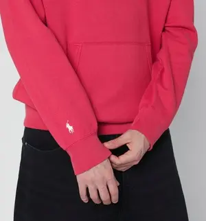 Polo Ralph Lauren Embroidered Logo Hoodie - Red