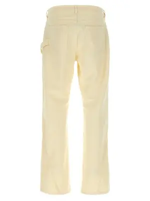 J.W.ANDERSON Logo Patch Twisted Leg Workwear Trousers