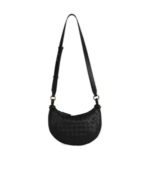 Bottega Veneta Gemelli S Hobo Shoulder Bag - Black