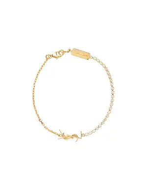 Saint Laurent Cassandre Charm Bracelet - Yellow