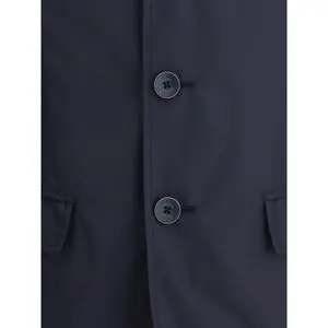 Herno Long-sleeved Casual Jacket - Black