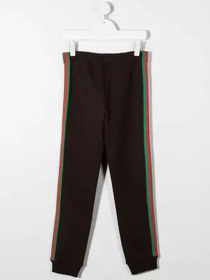 Gucci Logo Stripe Sweatpants
