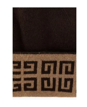 Givenchy Logo Beanie - Black