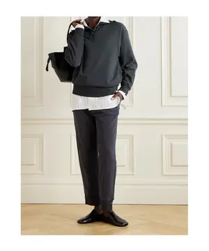 Brunello Cucinelli Long-sleeved Collared Sweatshirt