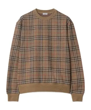 Burberry Vintage Checked Crewneck Jumper