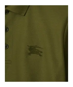 Burberry Logo Embroidered Short-sleeved Polo Shirt