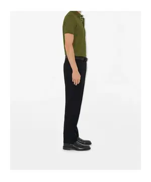Burberry Logo Embroidered Short-sleeved Polo Shirt
