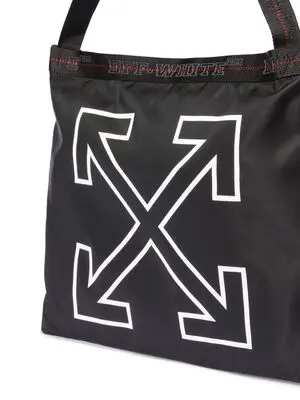 Off-White Heritage Tote Bag With Logo