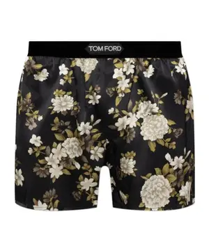 TOM FORD Satin Boxers - Black