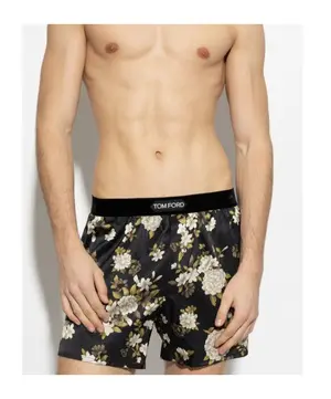 TOM FORD Satin Boxers - Black