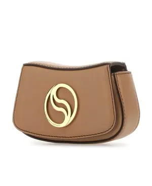 Stella McCartney Logo Plaque Belt Bag - Brown