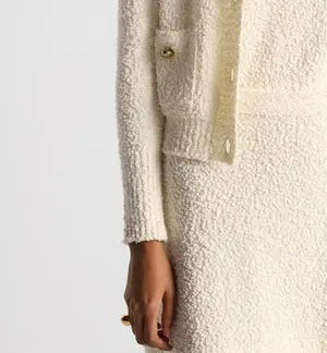 Dior Flared Mini Skirt With Logo Detail - Beige