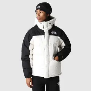 The North Face Logo Embroidered Zipped Puffer Jacket - White