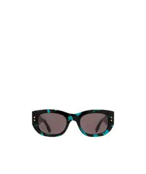 Gucci Rectangular Frame Sunglasses - Gray