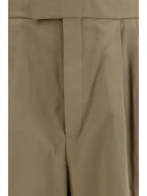 Thom Browne High Rise Double Pleated Trousers