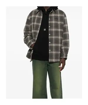 Off-White Checked Button-up Shirt
