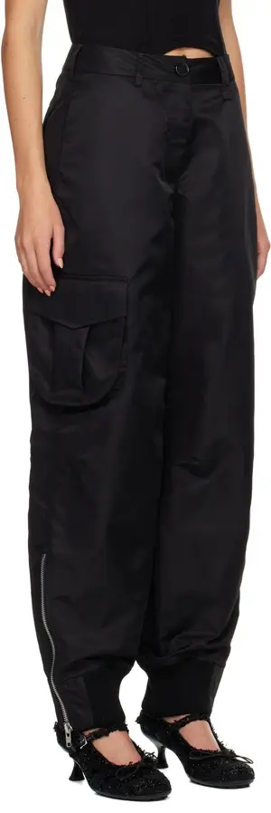 Simone Rocha Satin Cargo Pants