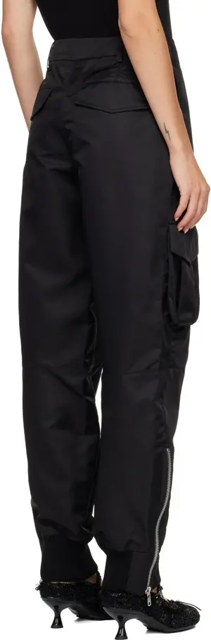 Simone Rocha Satin Cargo Pants