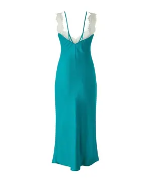Pinko Lace-detail Sleeveless Dress