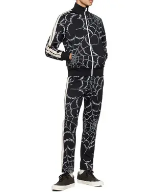 Palm Angels Logo-print Track Pants - Black