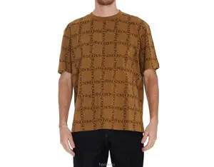 J.W.ANDERSON Jw Anderson Logo Printed Crewneck T-shirt - Brown
