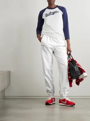 SPORTY  RICH Sporty & Rich La Dodgers Printed Sweatpants