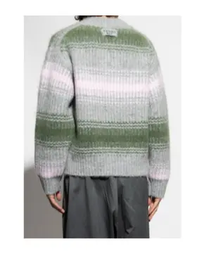 Kenzo Striped V-neck Jumper