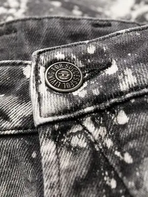 DIESEL® Tie-dye Logo Jeans
