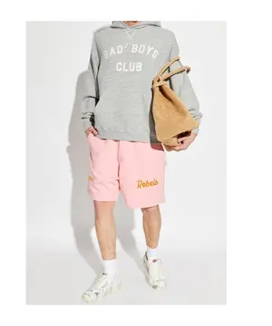 Dsquared2 Long Sleeve Logo Embroidered Hoodie - Grey