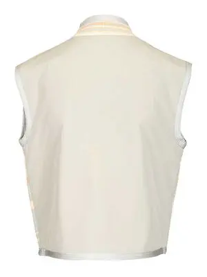 FORTE_FORTE Peonia My Love Jacquard Knitted Vest - Light Blue