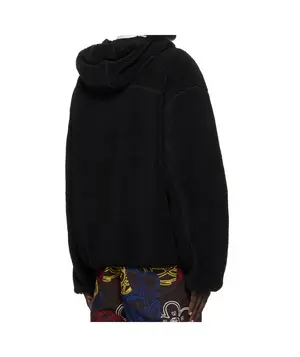 Kenzo Zip-up Hooded Fleece Jacket
