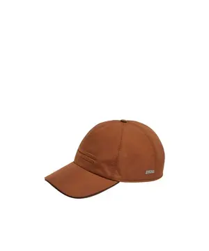 Zegna Embroidered Baseball Cap - Leaf Color