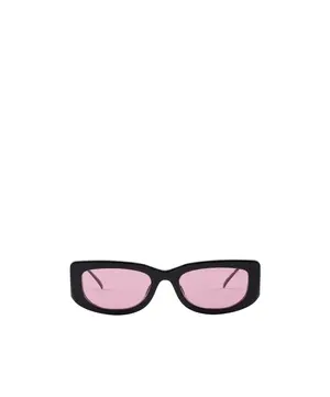 Prada Rectangular Frame Sunglasses - Black