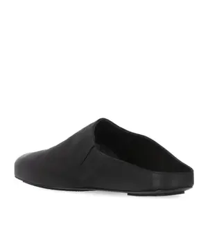 UMA WANG Open-heeled Slippers - Black