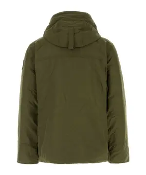 Canada Goose Maitland Logo Patch Down Jacket - Green