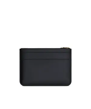 Comme Des Garçons Big Bow Zipped Purse - Black