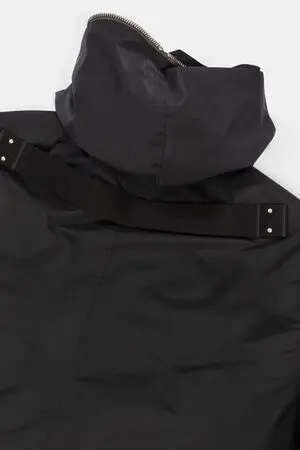 Rick Owens Hooded Zip-up Coat