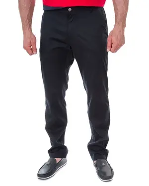 EA7 Straight Leg Casual Trousers - Black