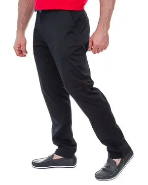 EA7 Straight Leg Casual Trousers - Black